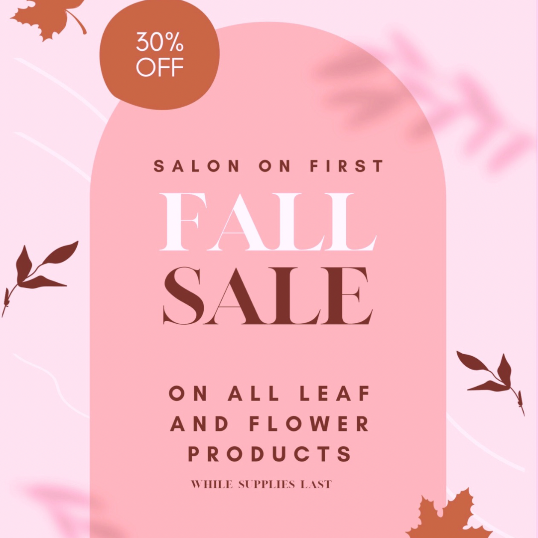 HUGE FALL SALE ON HAIR CARE! – salononfirst